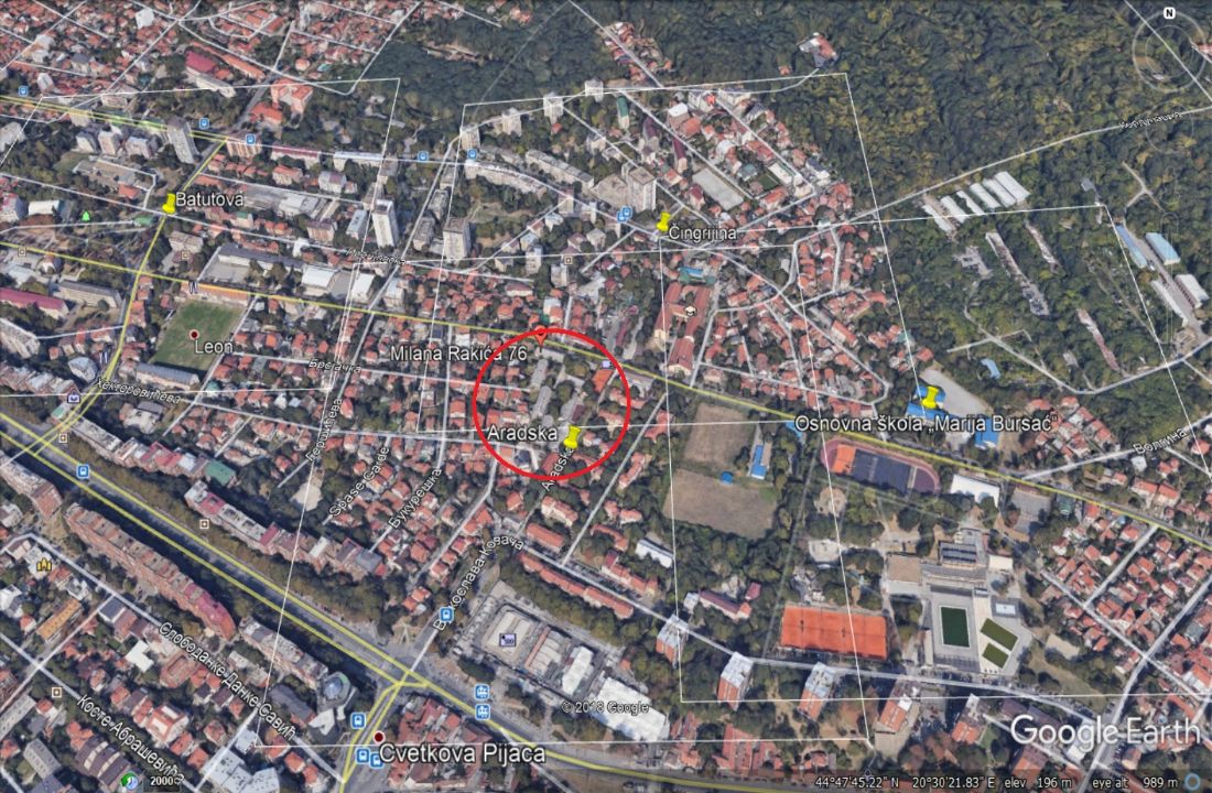 Plan za Zvezdaru: Novi kvadrati i ulice umesto kuća i drveća | BIRN